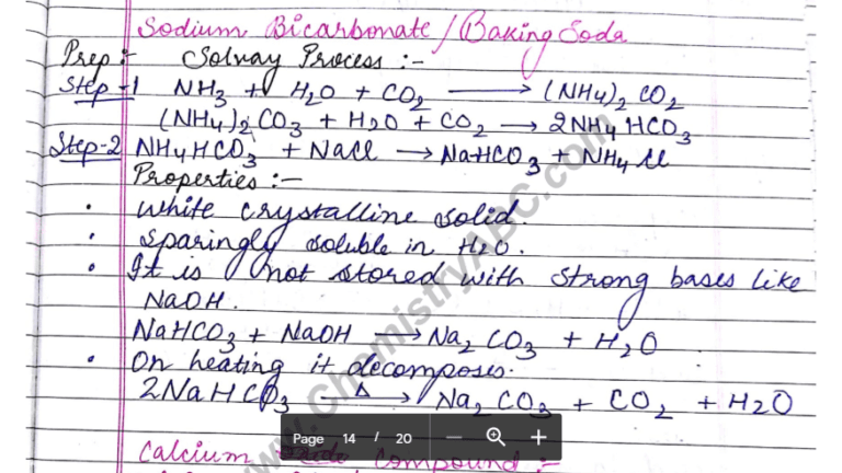 (PDF) S-Block Elements Class 11 Topper's Notes